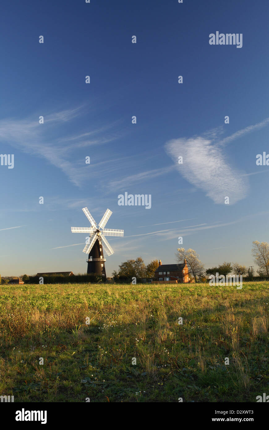 Sibsey Trader Windmill, Boston Lincolnshire Stock Photo - Alamy