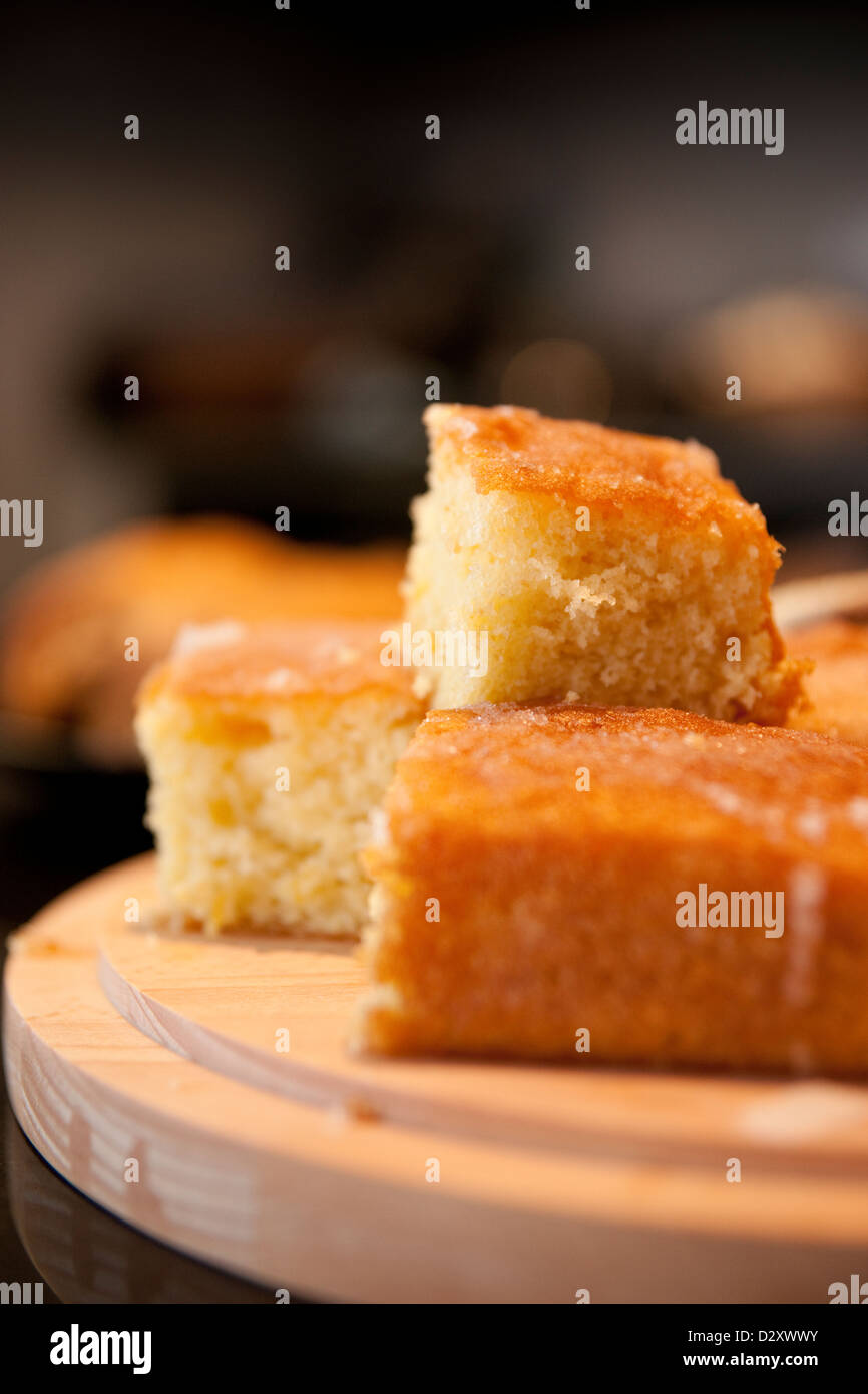 Cake in a cafe Stock Photo - Alamy
