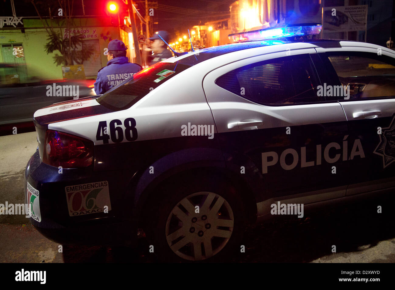 Mexican police car hi-res stock photography and images - Alamy