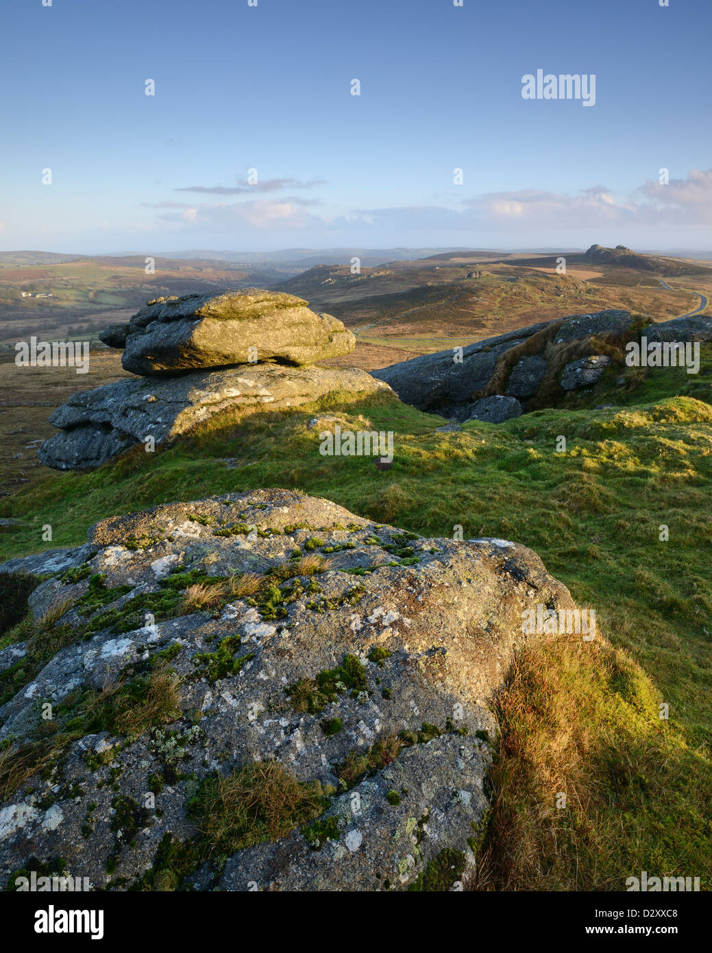 Dartmoor haytor devon dawn hi-res stock photography and images - Alamy