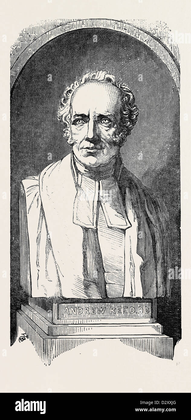 MARBLE BUST OF DR. ANDREW REED, BY FOLEY Stock Photo - Alamy