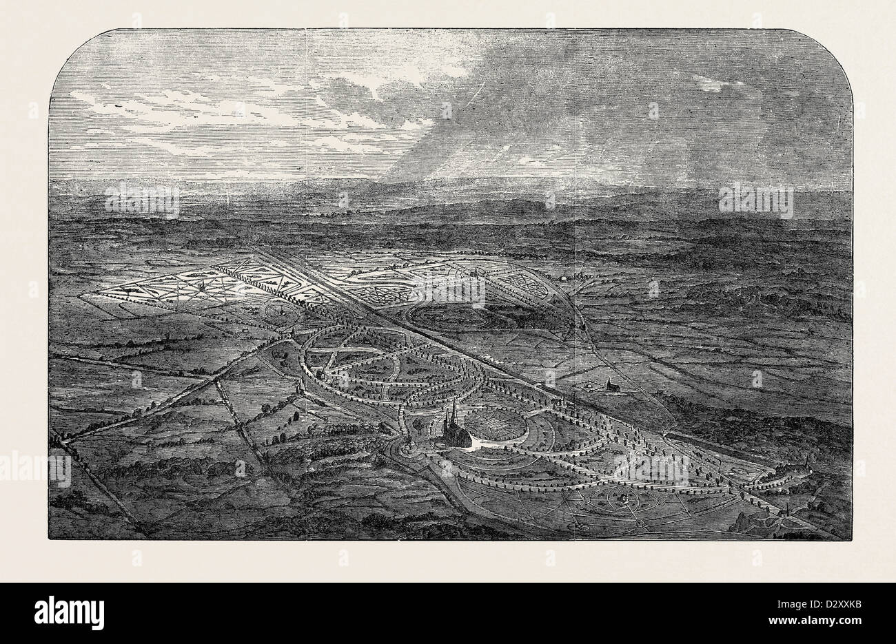 THE LONDON NECROPOLIS AND NATIONAL MAUSOLEUM, WOKING, SURREY Stock ...