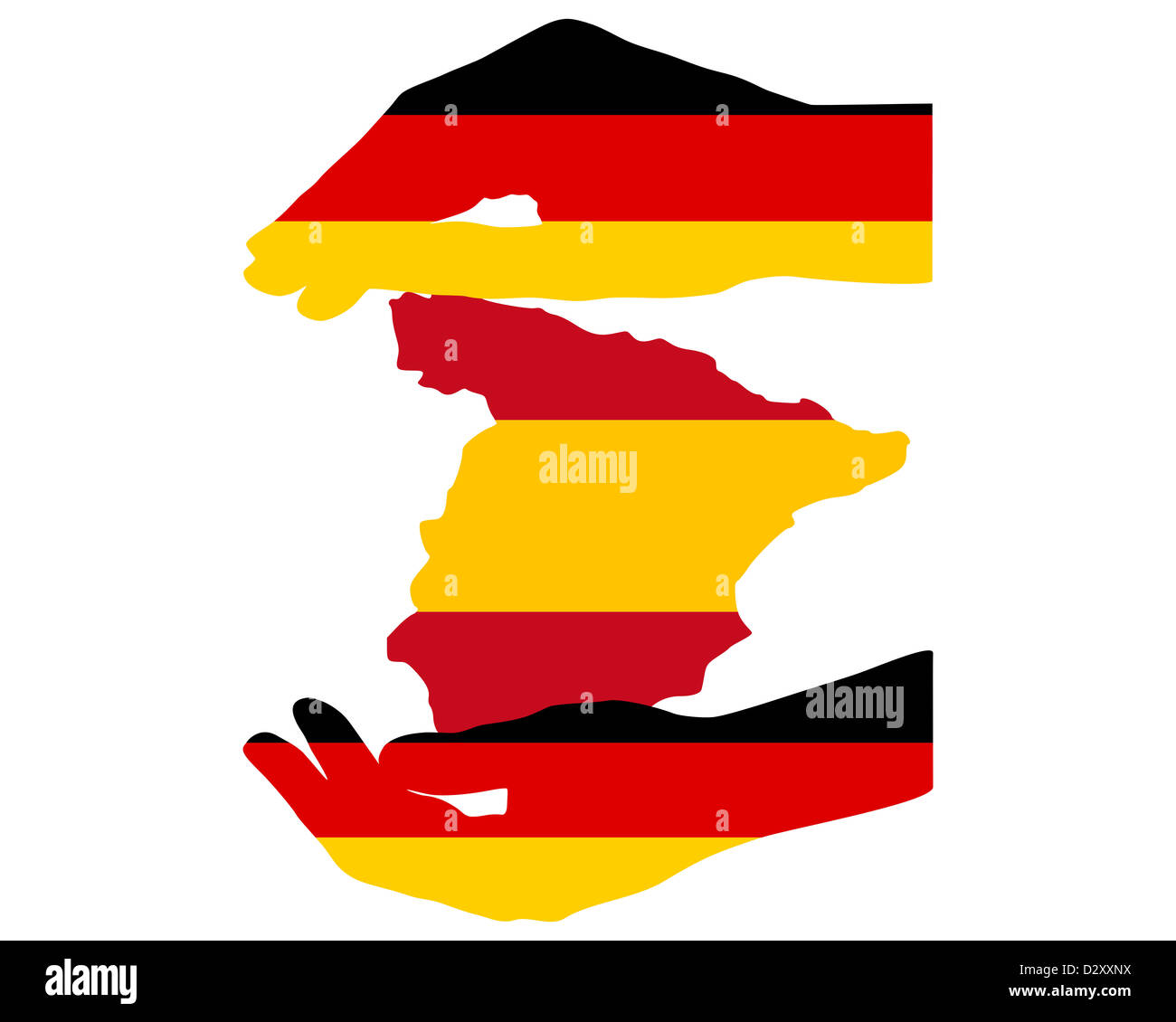 Spain crisis silhouette hi-res stock photography and images - Alamy