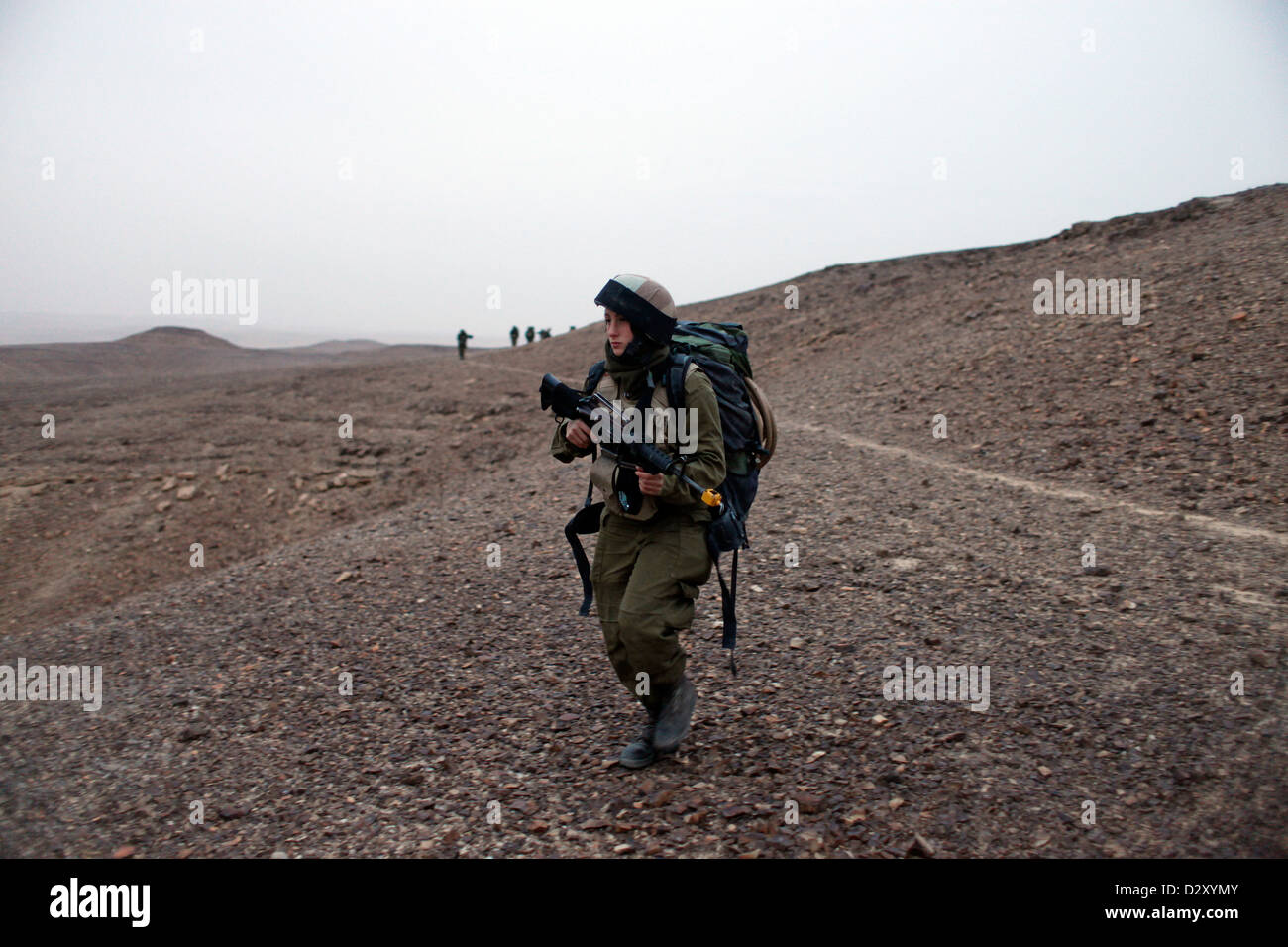 Israeli female soldiers from the Combat Intelligence Collection Corps ...