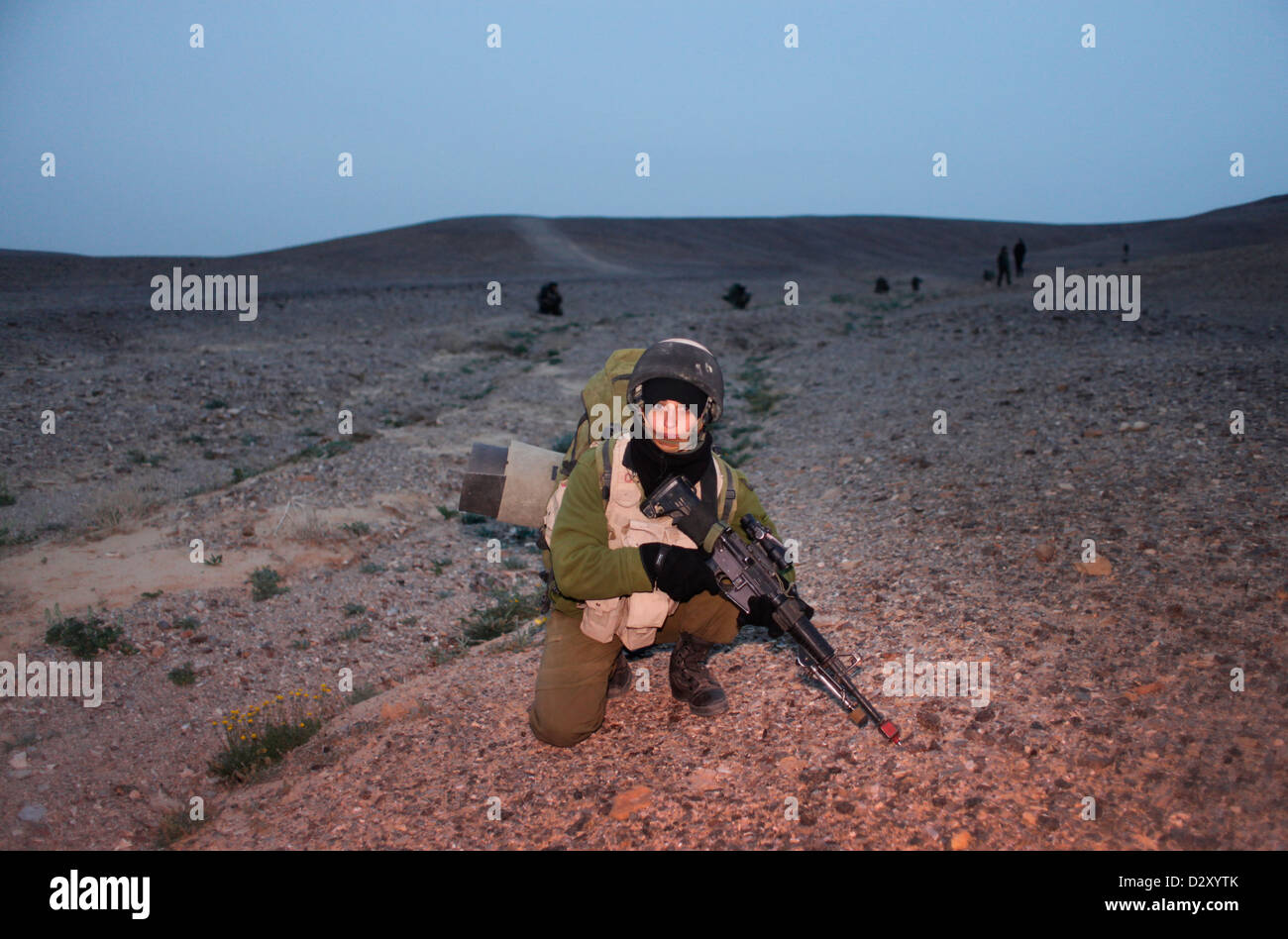 Israeli female soldier from the Combat Intelligence Collection Corps ...
