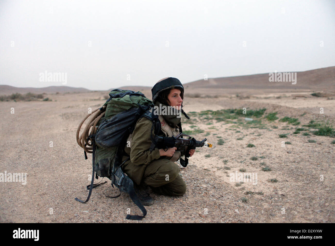 Israeli female soldier from the Combat Intelligence Collection Corps ...