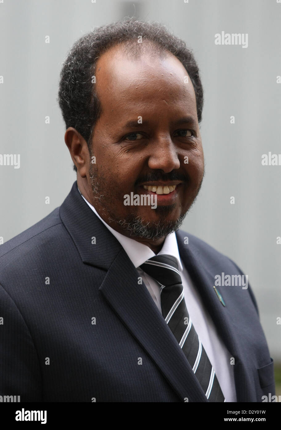 HASSAN SHEIKH MOHAMUD PRESIDENT OF SOMALI AT NUMBER 10 DOWNING STREET ...