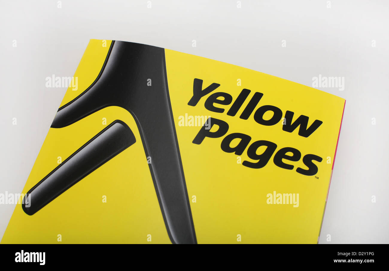 Yellow Pages Phone Book High Resolution Stock Photography and Images ...