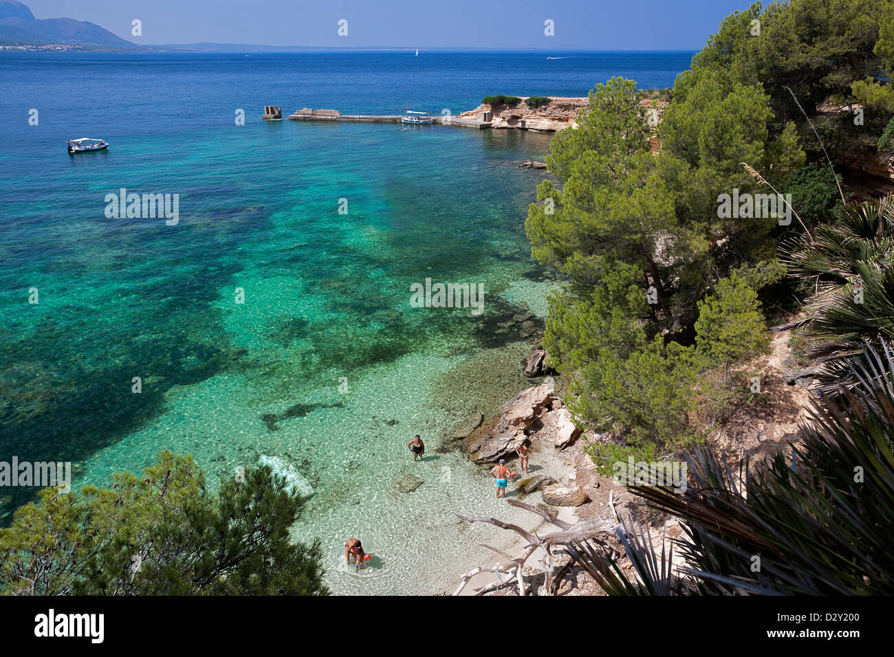 Es calo spain beach landscape hi-res stock photography and images - Alamy