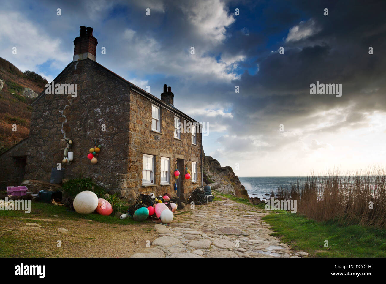 Penberth; Cornwall; UK Stock Photo - Alamy