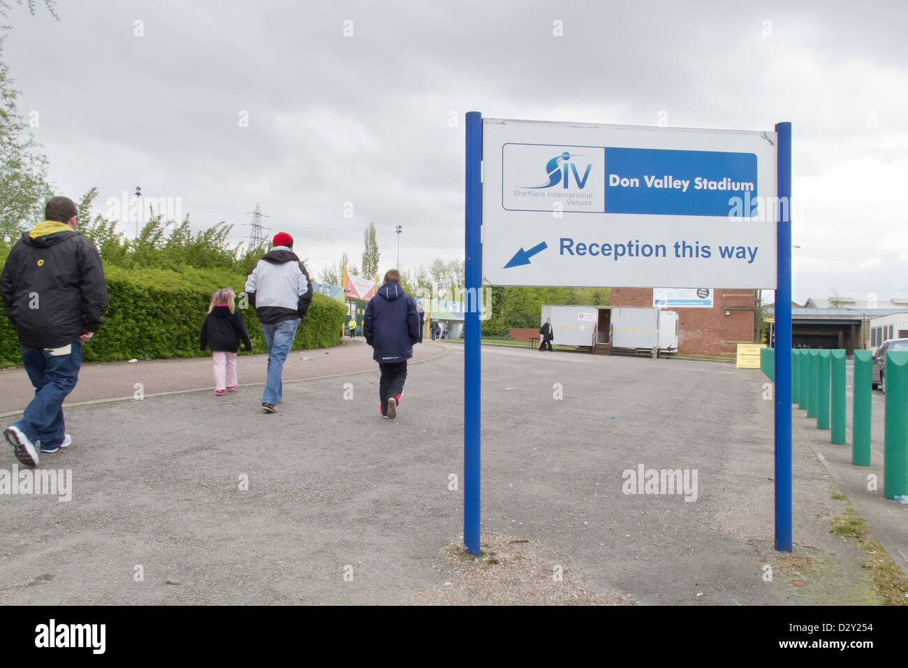 Don Valley Stadium Sheffield, South Yorkshire, England, Uk Stock Photo ...