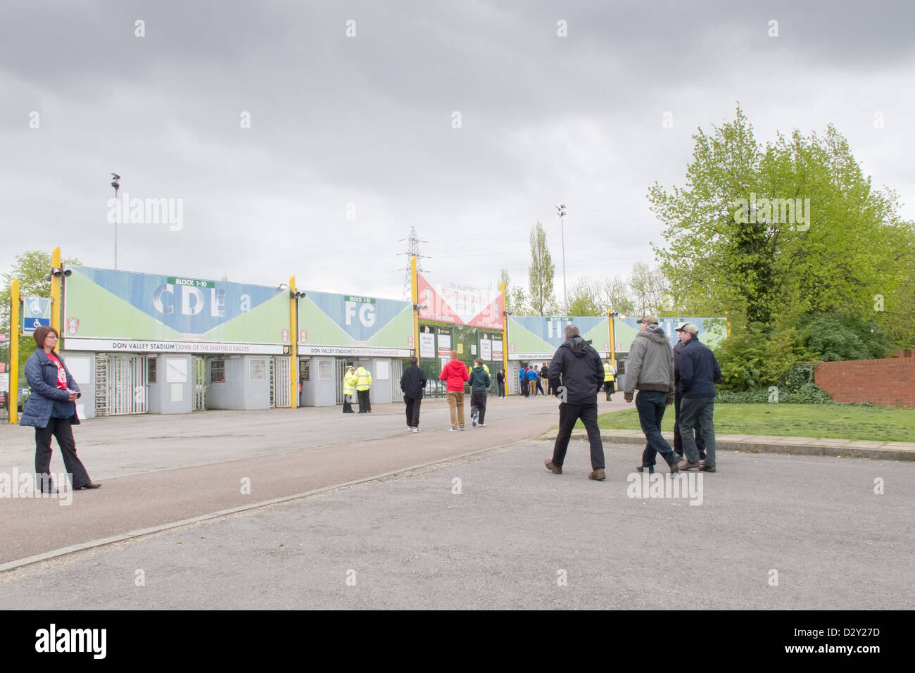Don Valley Stadium Sheffield, South Yorkshire, England, Uk Stock Photo ...