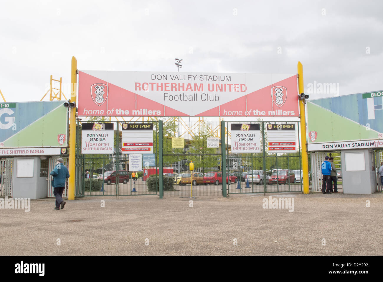 Don Valley Stadium Sheffield, South Yorkshire, England, Uk Stock Photo ...