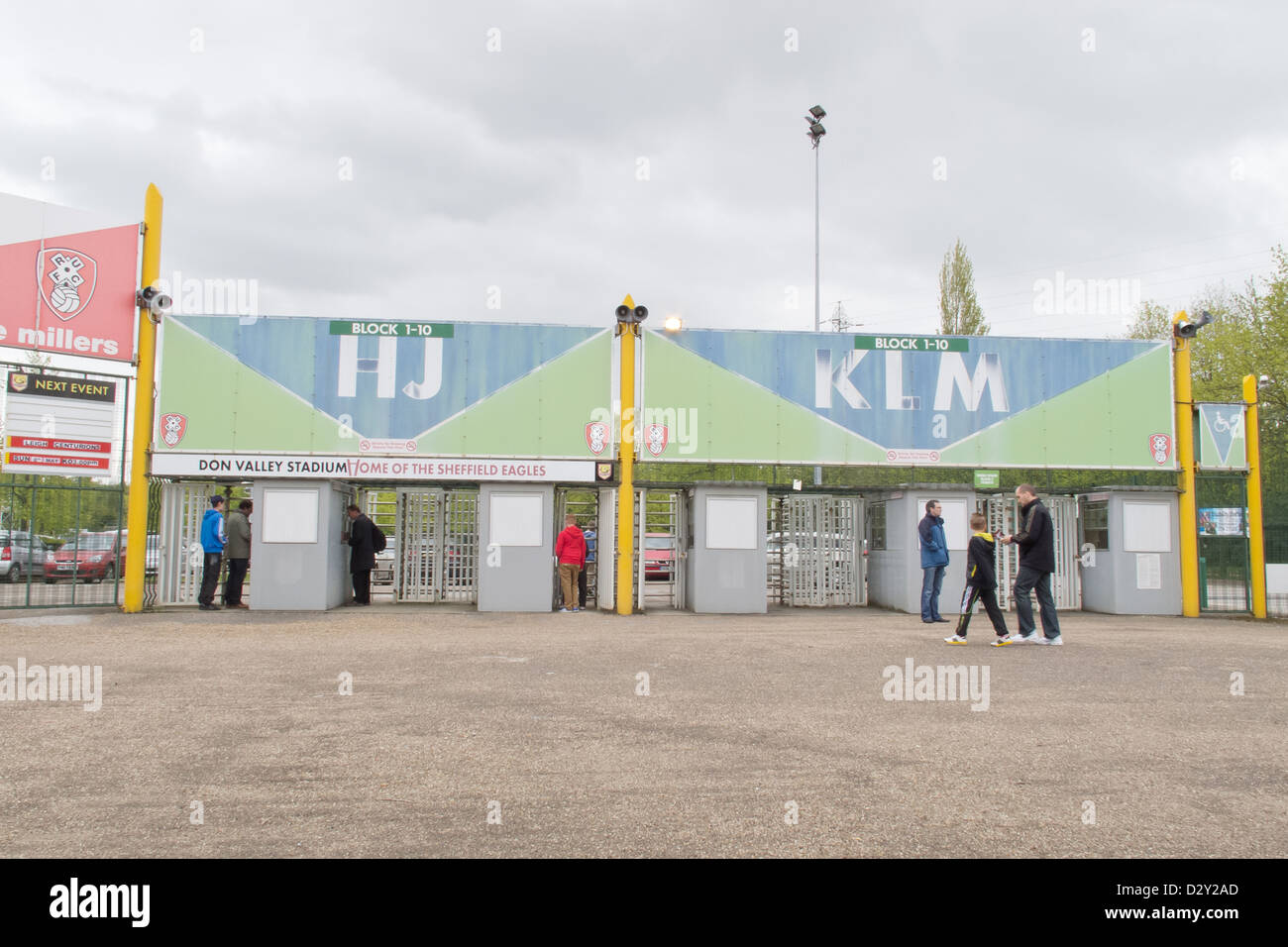 Don Valley Stadium Sheffield, South Yorkshire, England, Uk Stock Photo ...
