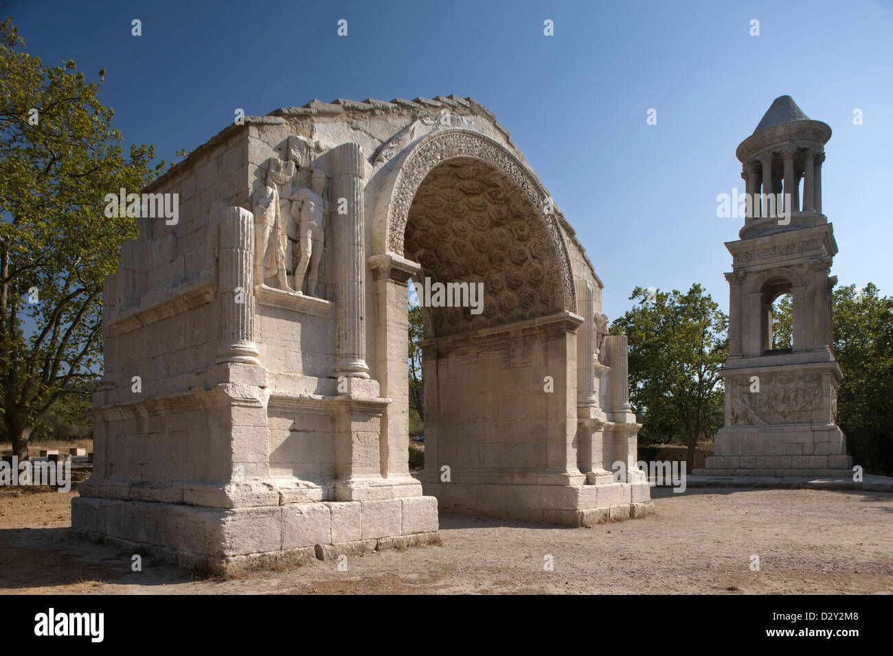 Glanum arch hi-res stock photography and images - Alamy