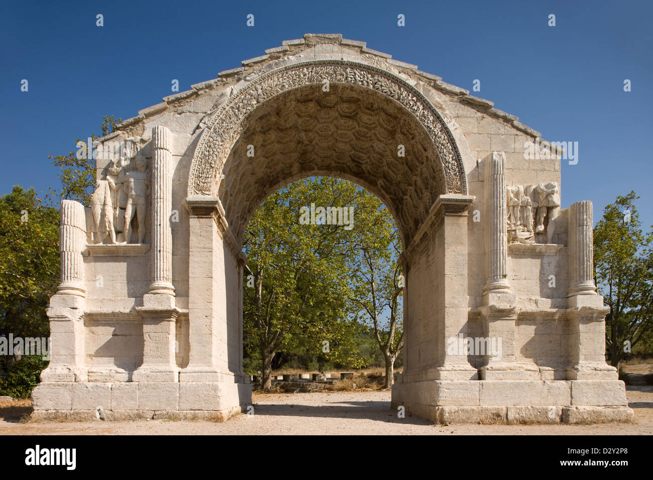 The triumphal arch of glanum hi-res stock photography and images - Alamy