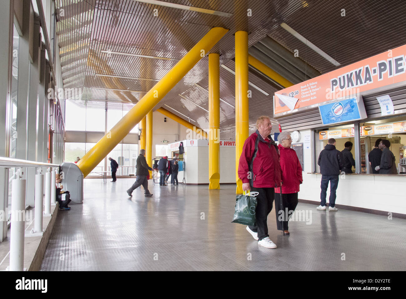 Don Valley Stadium Sheffield, South Yorkshire, England, Uk - a pie ...
