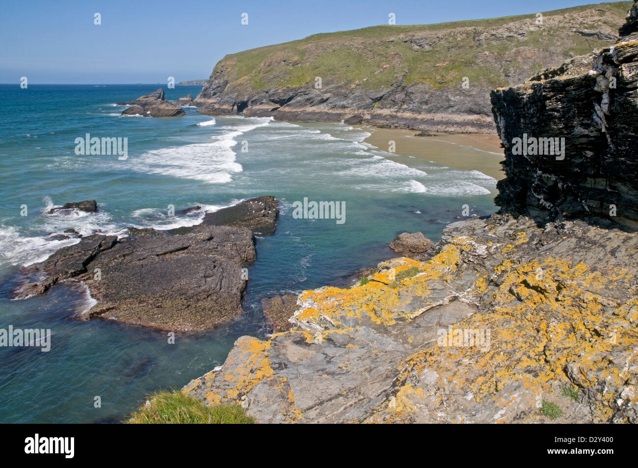 Griffins point cornwall hi-res stock photography and images - Alamy