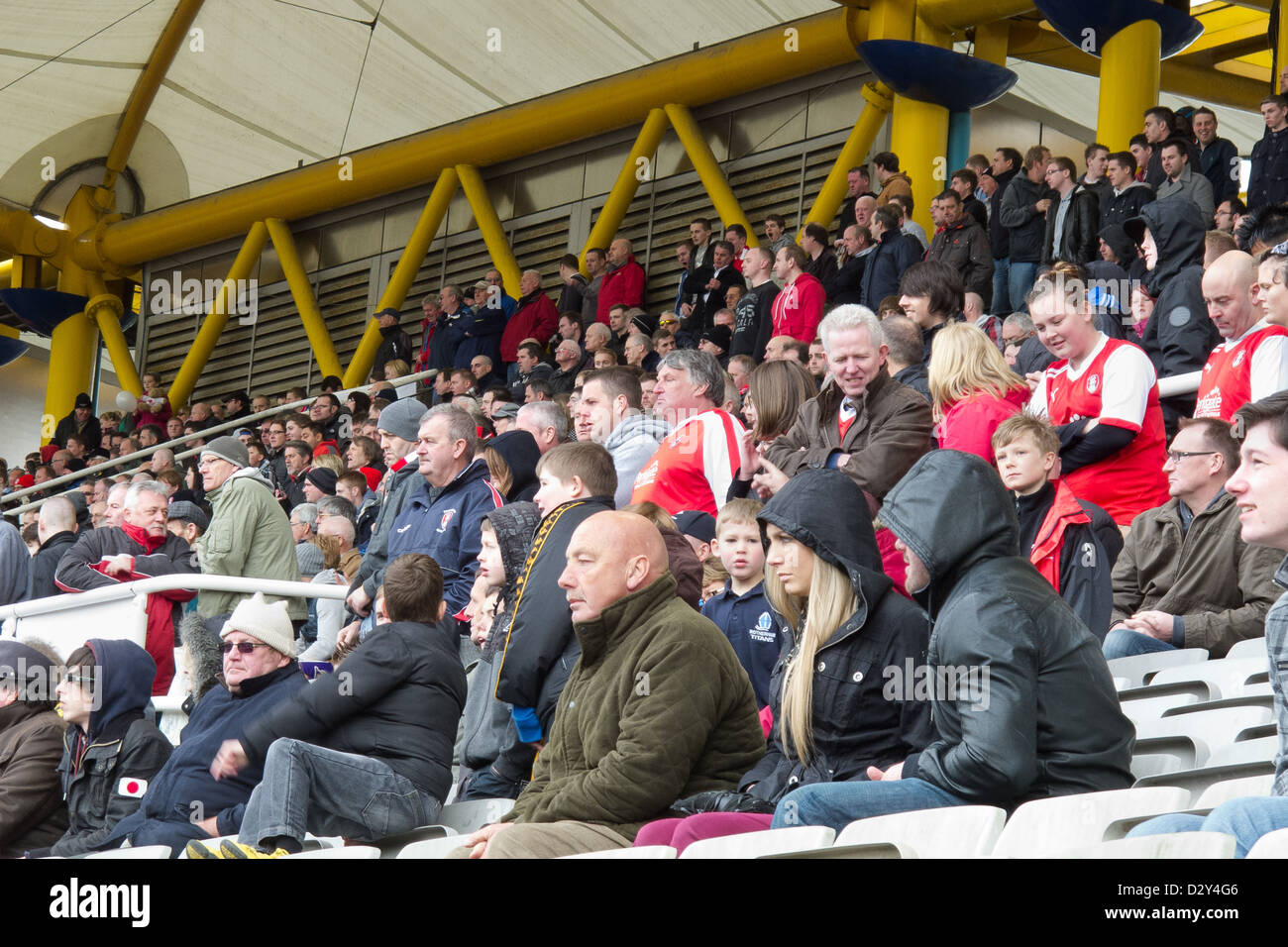 Don Valley Stadium Sheffield, South Yorkshire, England, Uk -soccer fans ...