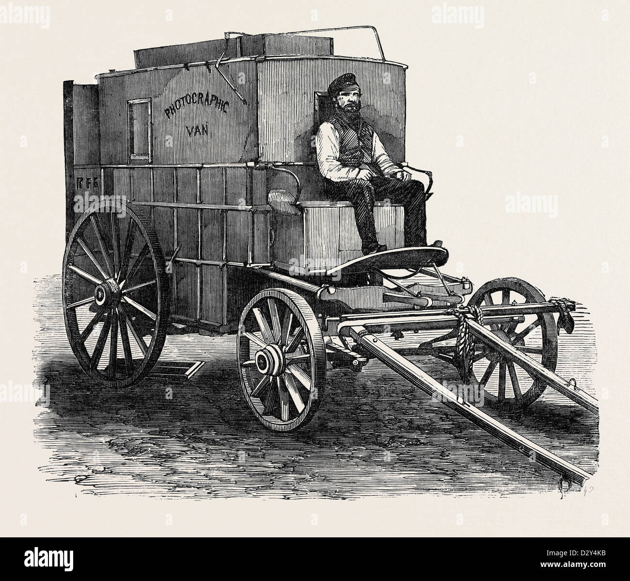 Mr fentons photographic van hi-res stock photography and images - Alamy