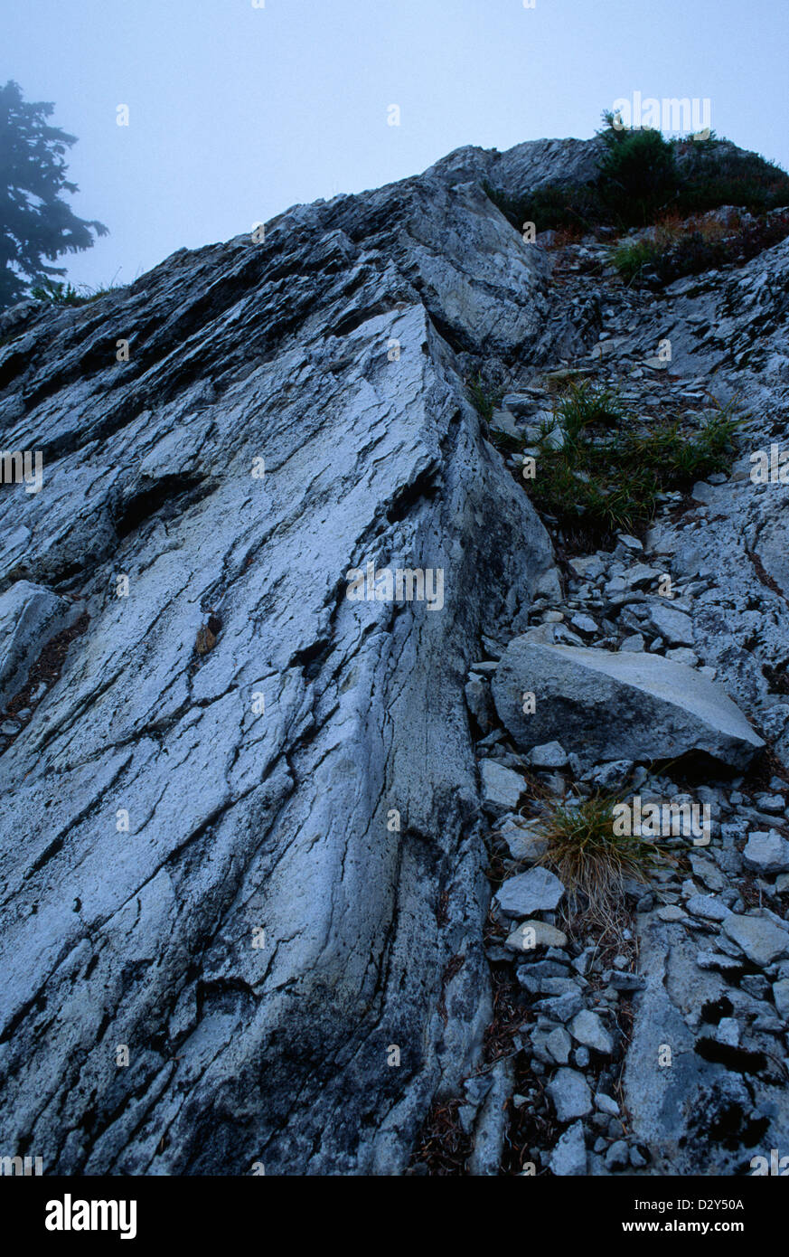Rock Structure North Cascade Mountains Washington Stock Photo - Alamy