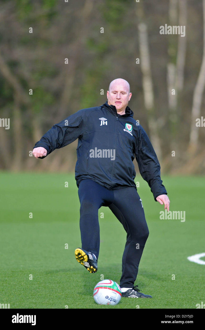 Wales Football Training - Cardiff - UK - 4th Feb 2013 : Wales National ...