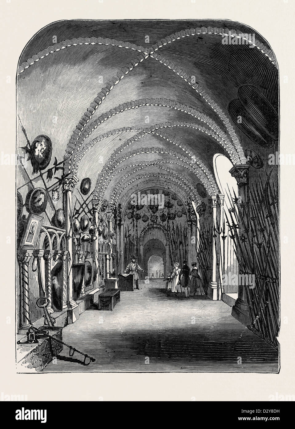 EASTER MONDAY, THE ELIZABETHAN ARMOURY, TOWER OF LONDON Stock Photo - Alamy