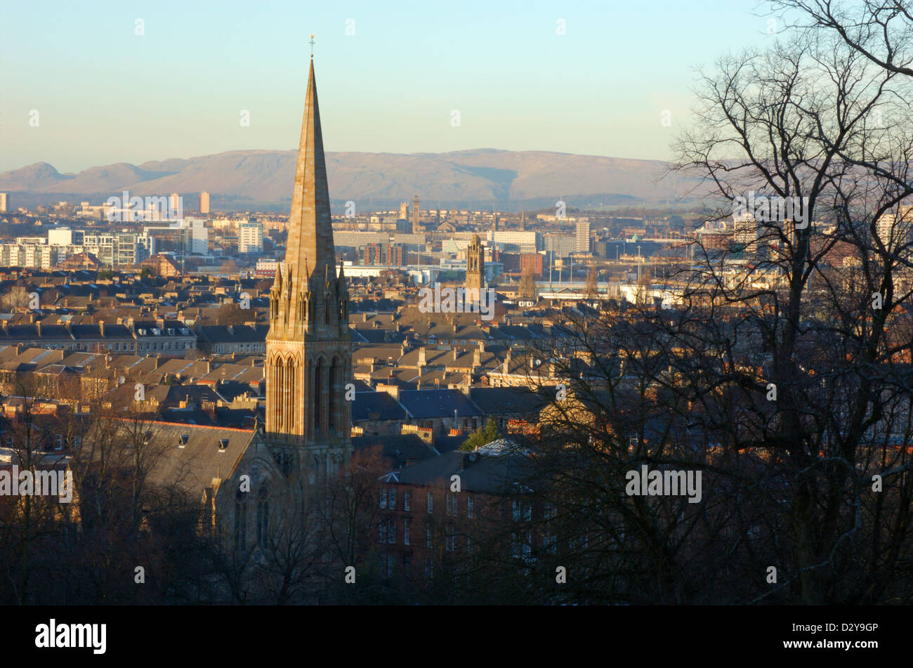 Glasgow city view hi-res stock photography and images - Alamy