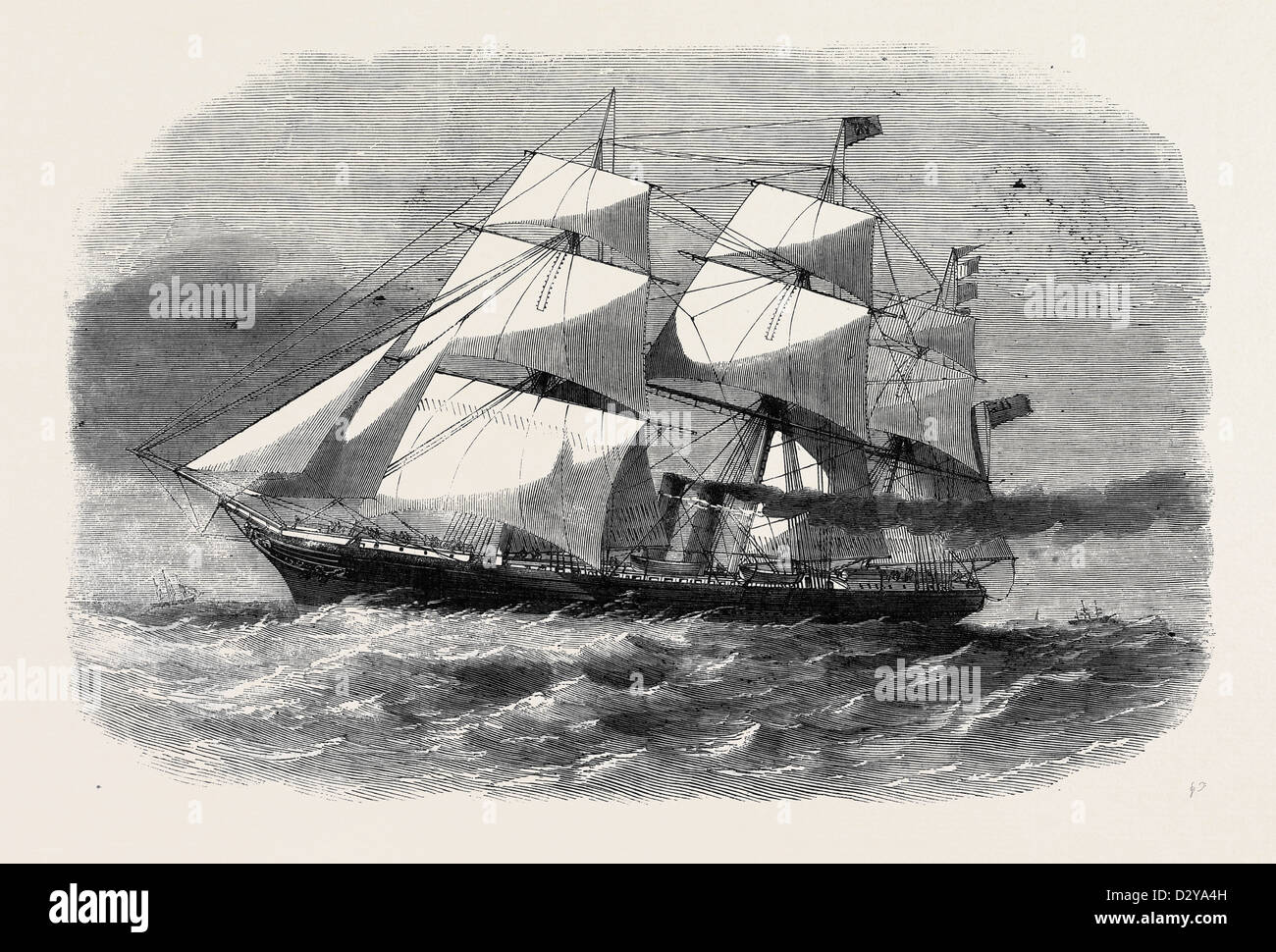 THE SCREW STEAMSHIP AUSTRALASIAN Stock Photo - Alamy