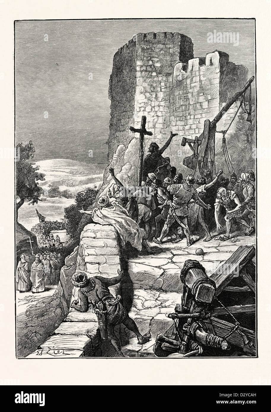 Crusaders and jerusalem hi-res stock photography and images - Alamy
