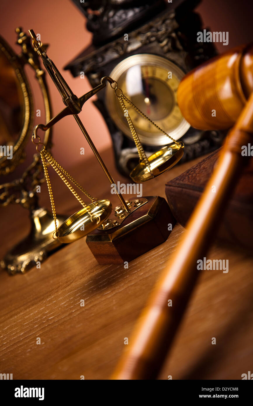 Law and justice concept Stock Photo - Alamy
