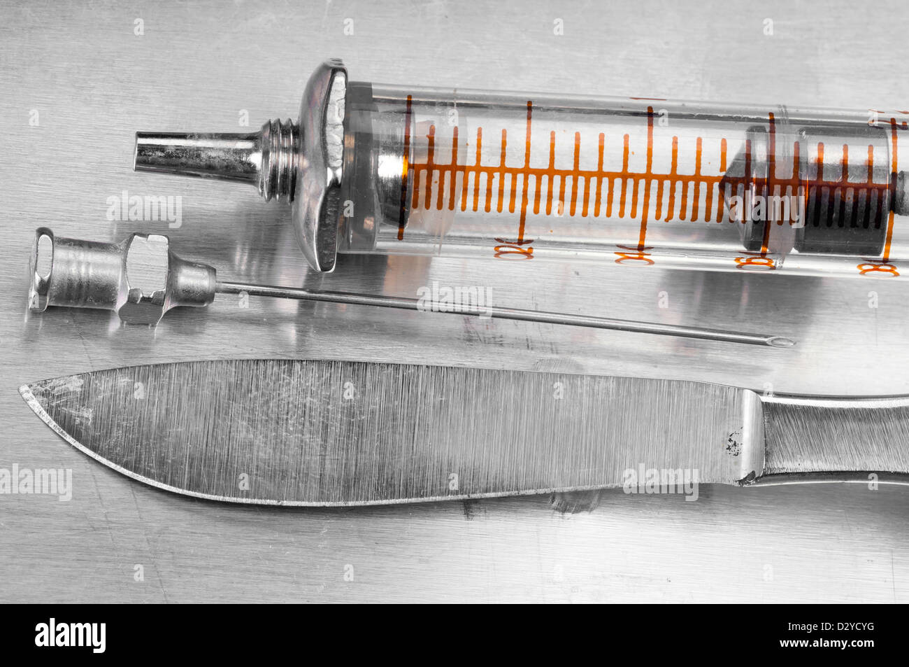 Old medical instruments hi-res stock photography and images - Alamy