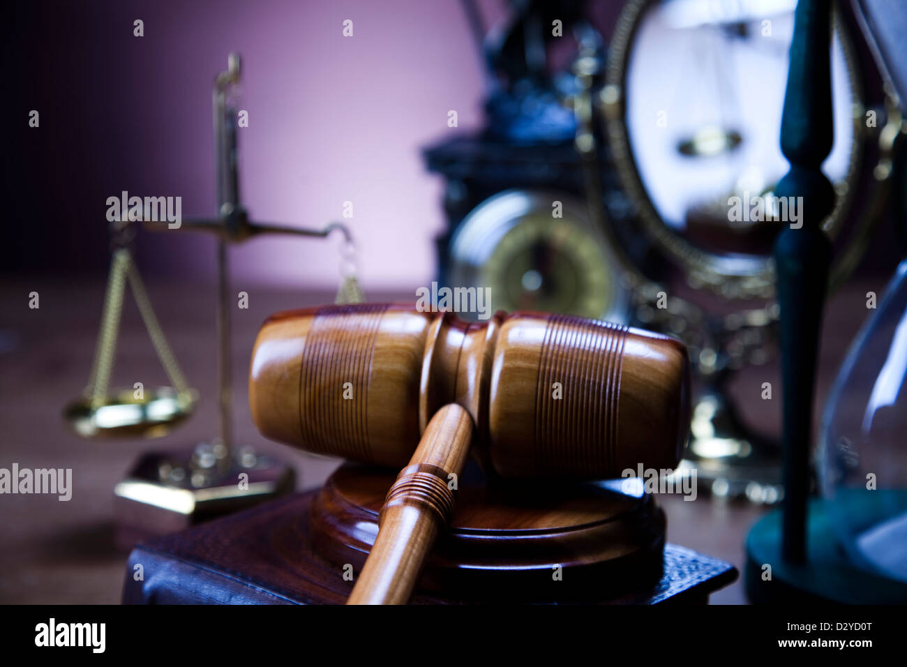 Law and justice concept in studio Stock Photo - Alamy