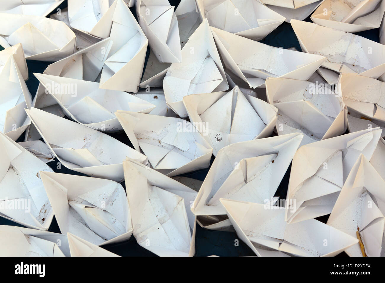 Berlin, Germany, paper boat Stock Photo - Alamy