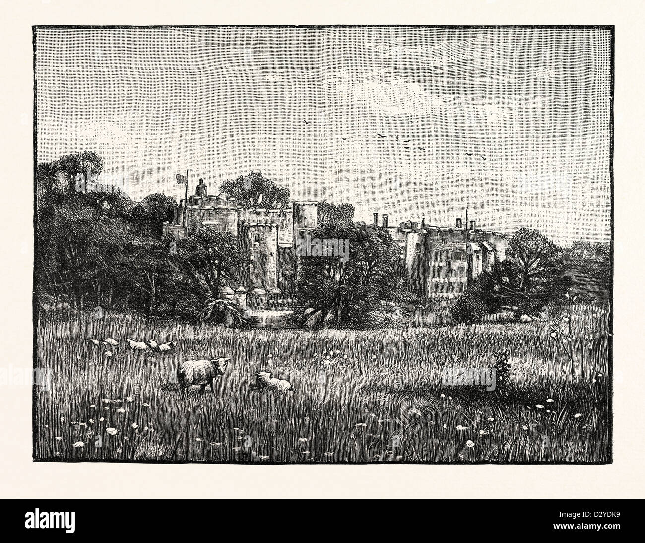 Berkeley castle castle hi-res stock photography and images - Alamy