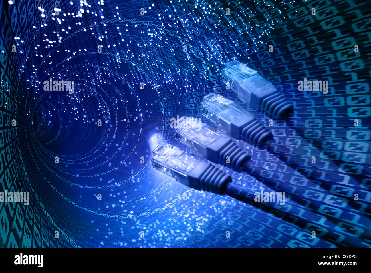 Fiber optic internet speed tunnel hi-res stock photography and images ...