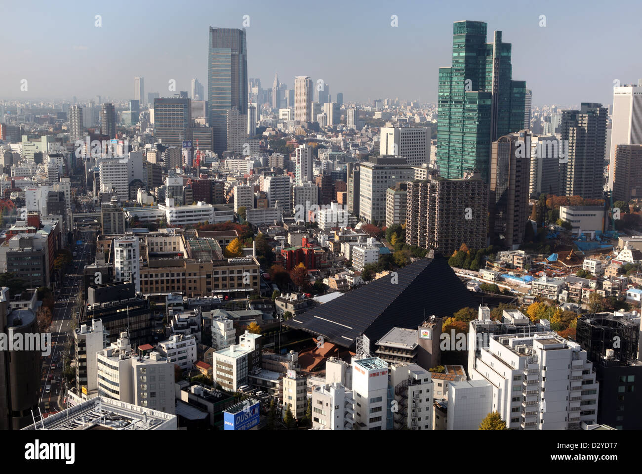 Tokyo, Japan, view over the city from Tokyo Tower Stock Photo - Alamy