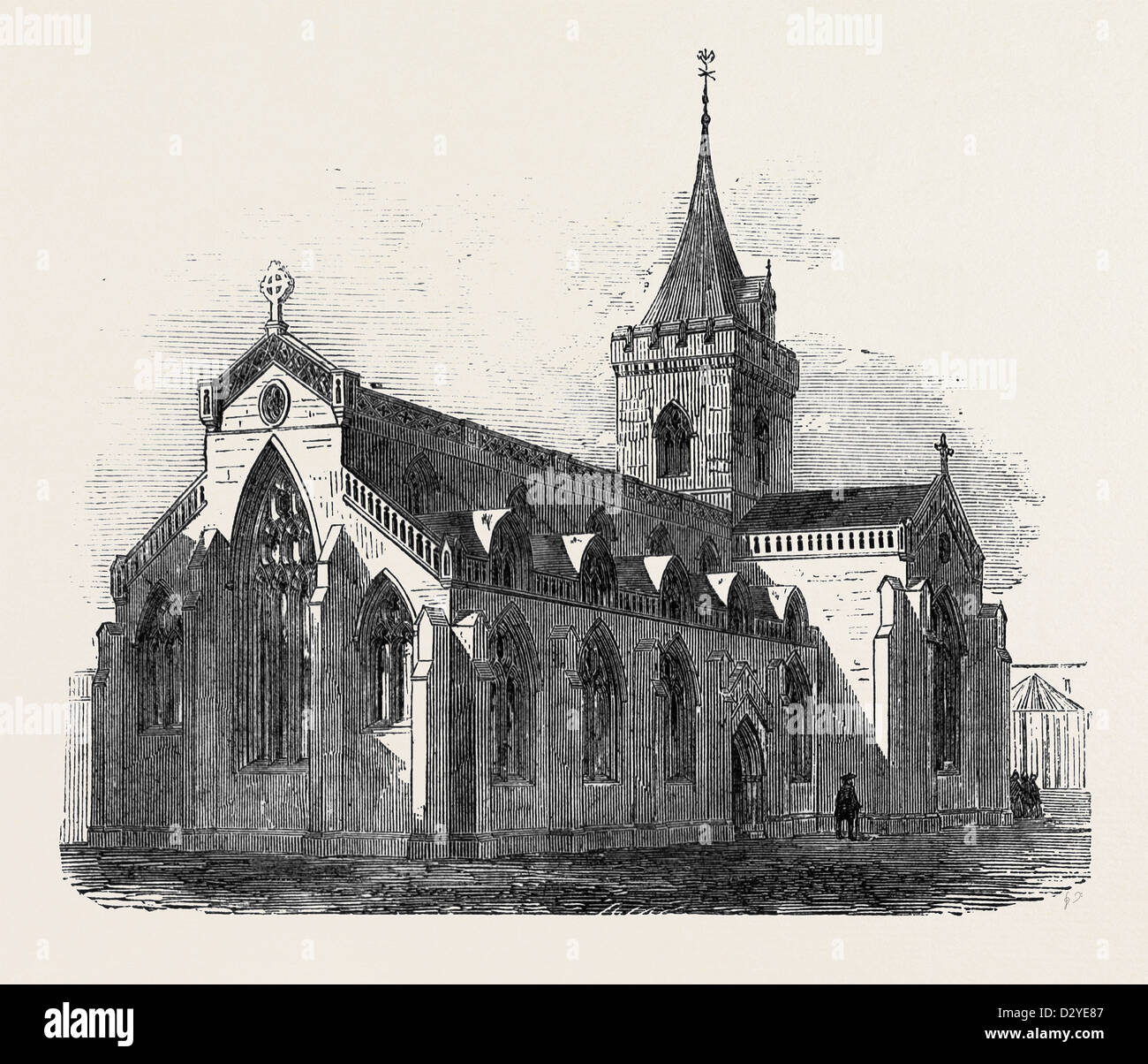 THE CHURCH OF ST. JOHN THE BAPTIST PERTH Stock Photo - Alamy