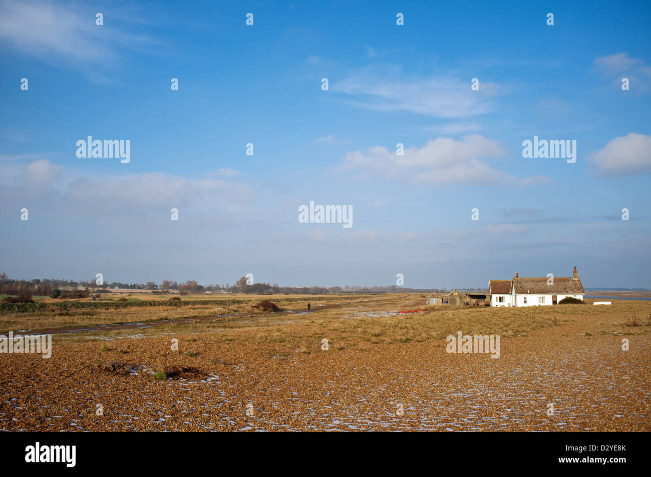 Shingle Street Suffolk UK Stock Photo - Alamy