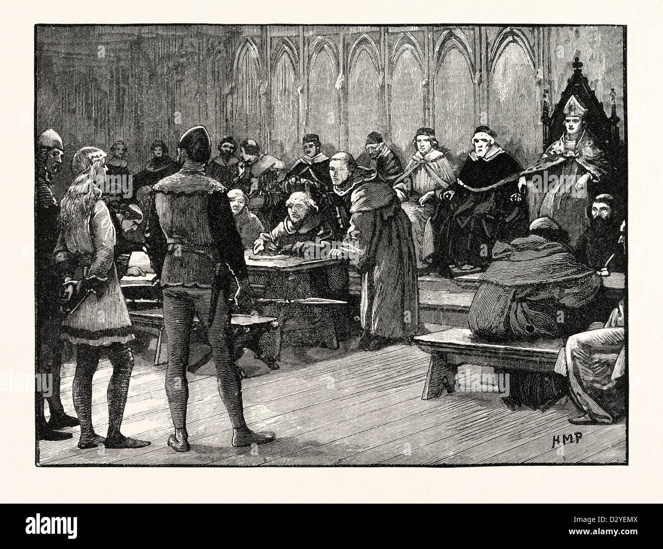 TRIAL OF JOAN OF ARC Stock Photo - Alamy