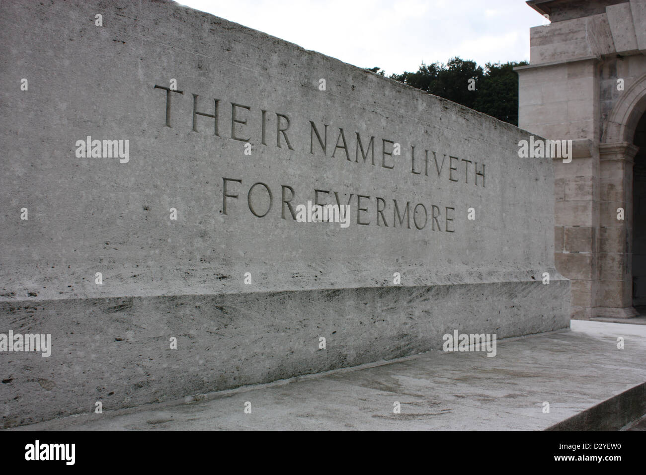The Stone of Remembrance at Longuenesse Cemetery Stock Photo - Alamy