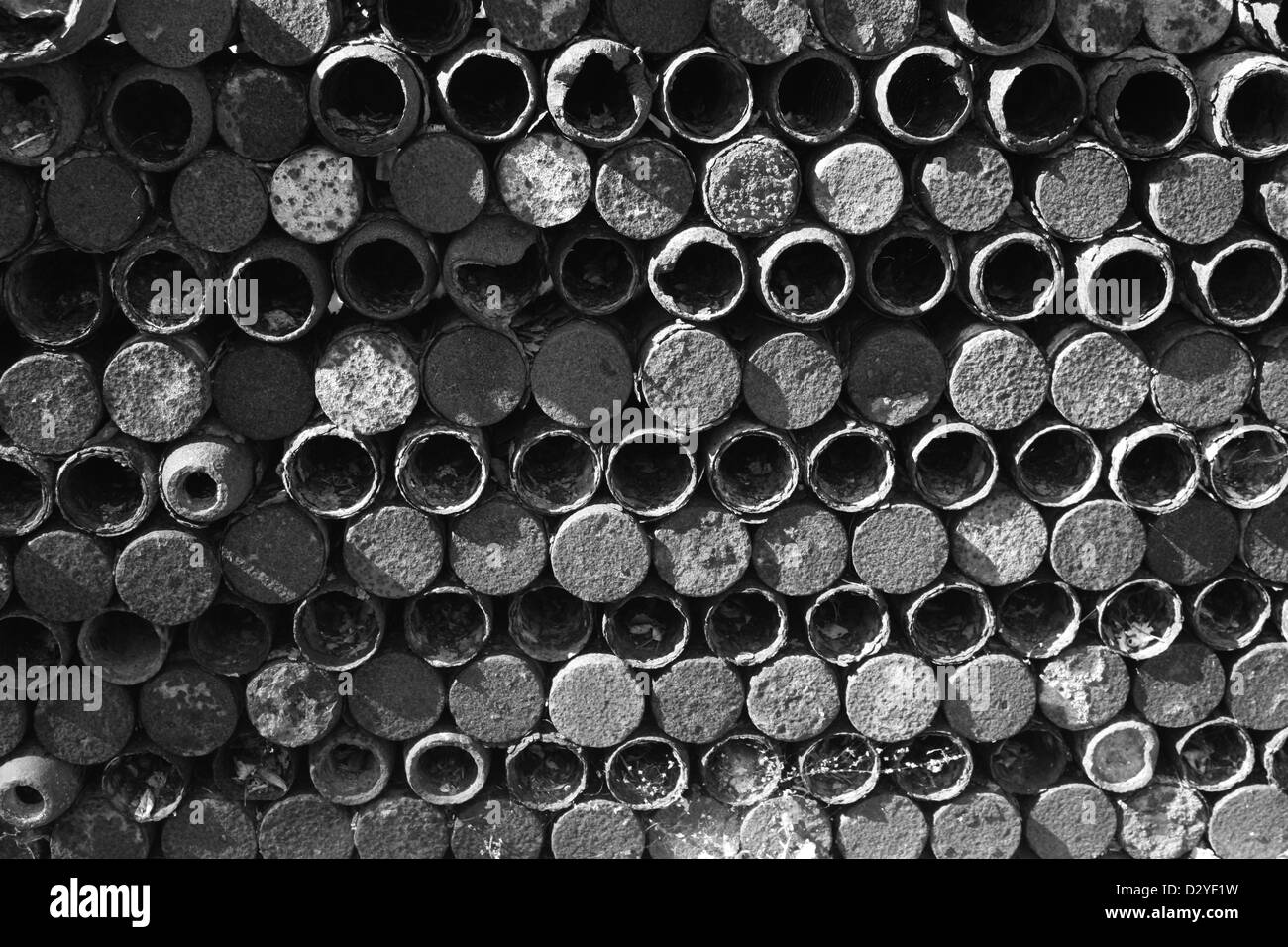 World War I Shell Casings at Ulster Tower Stock Photo - Alamy