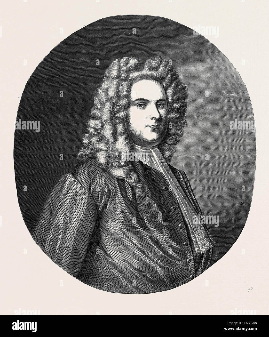Handel portrait hi-res stock photography and images - Alamy