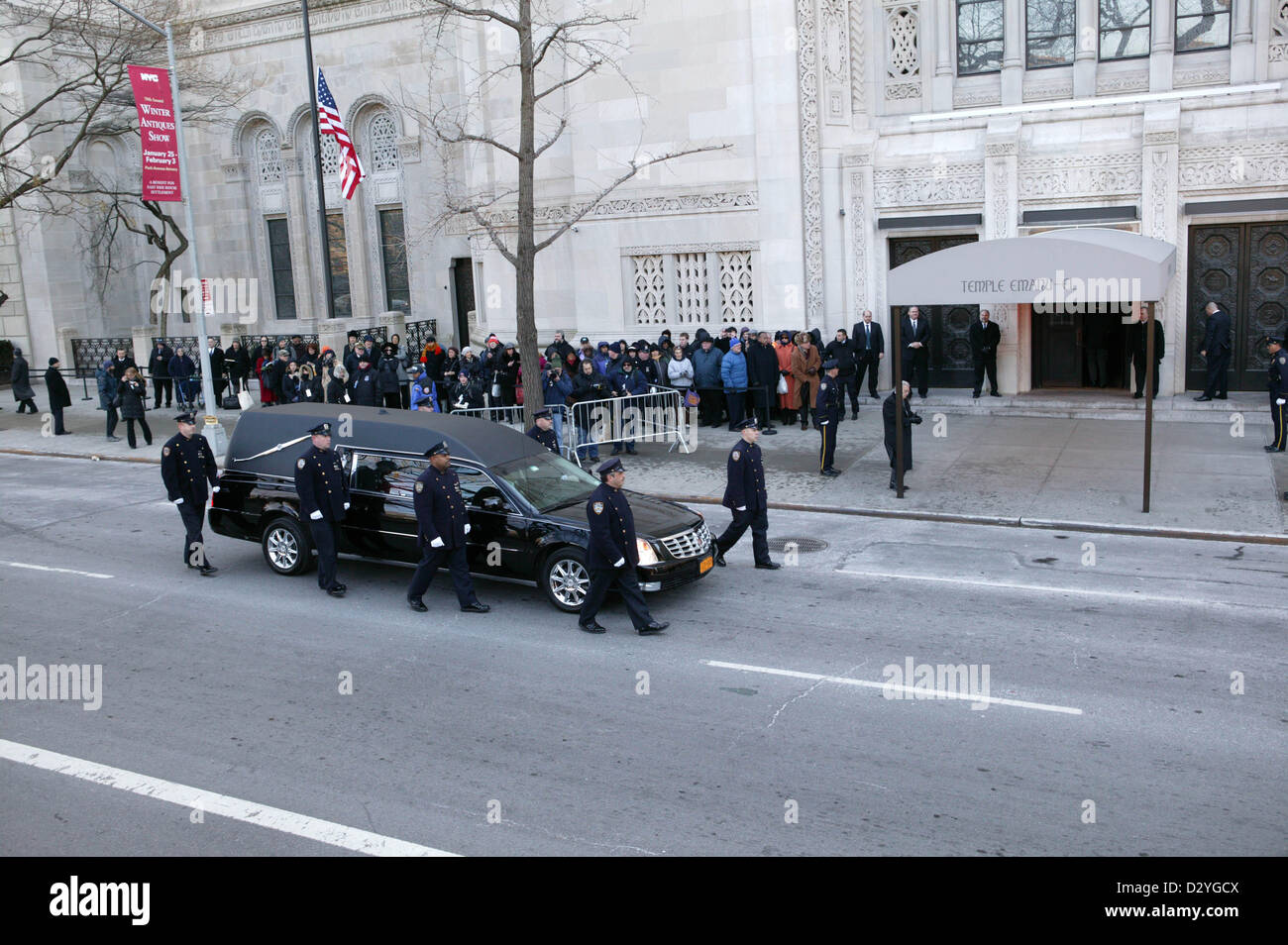 Feb. 4, 2013 - New York, New York, U.S. - Funeral for former New York ...