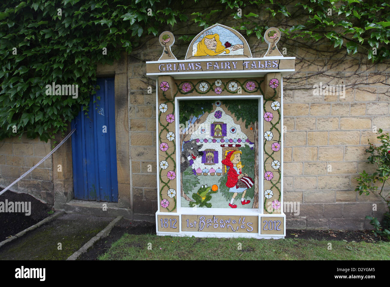 Bakewell Well Dressing 2012 Stock Photo - Alamy