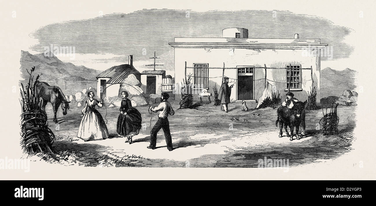 FRONT VIEW OF GARIBALDI'S HOUSE CAPRERA Stock Photo - Alamy