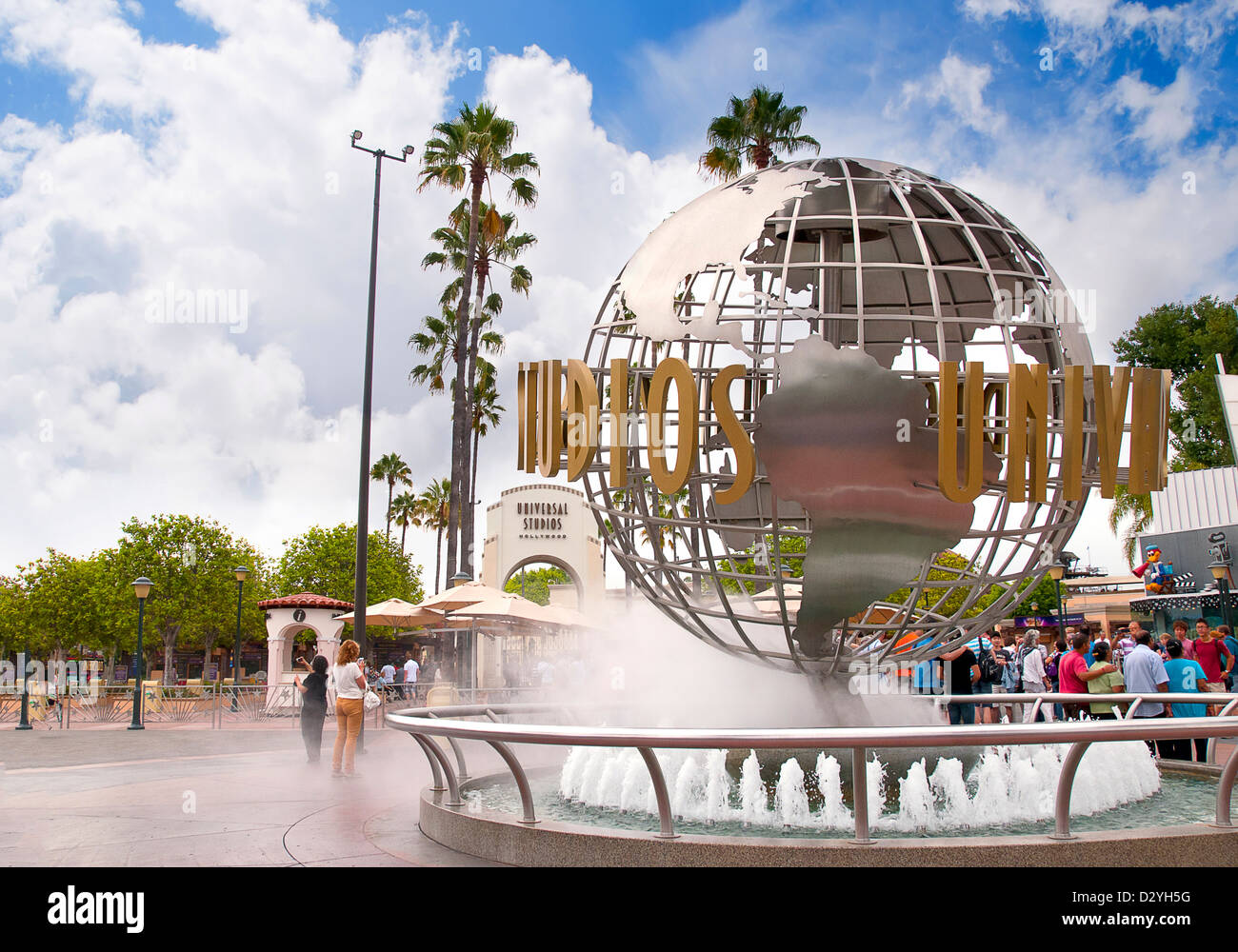 The Universal Studio and theme park in Hollywood California USA Stock ...
