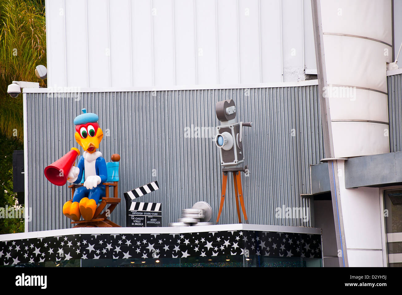 The Universal Studio and theme park in Hollywood California USA Stock ...