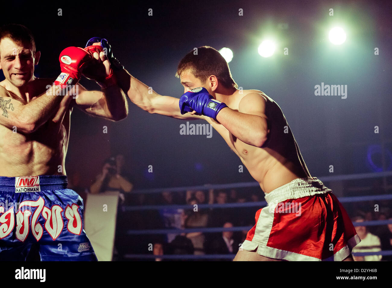 Ukrainian championship MIX FIGHT Stock Photo - Alamy