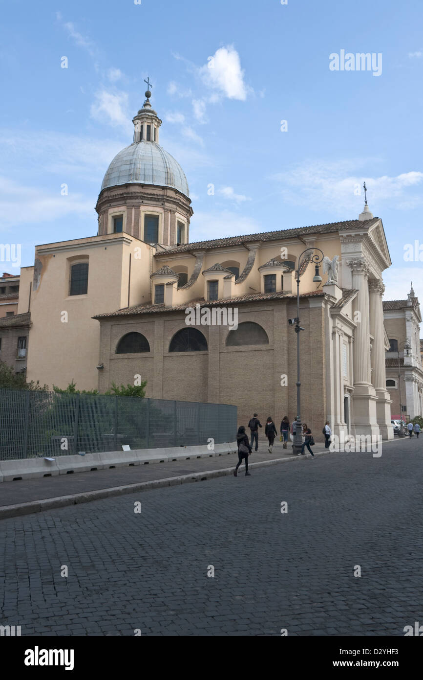 San Rocco church, Rome Stock Photo - Alamy